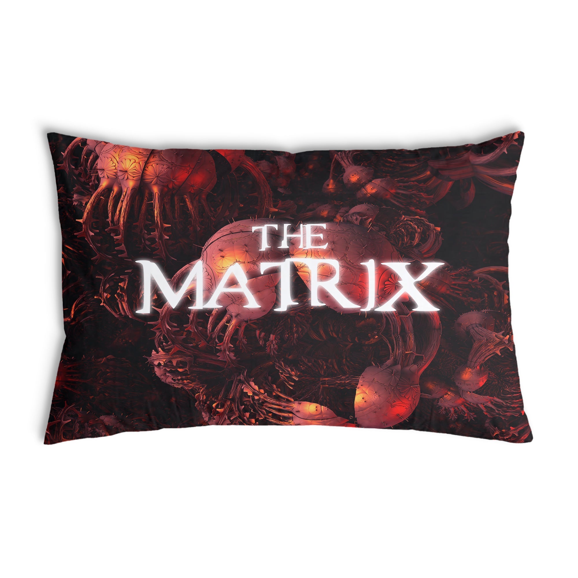 Gesundheitskissen Rot The Matrix Schriftzug – Therapiedecken.de